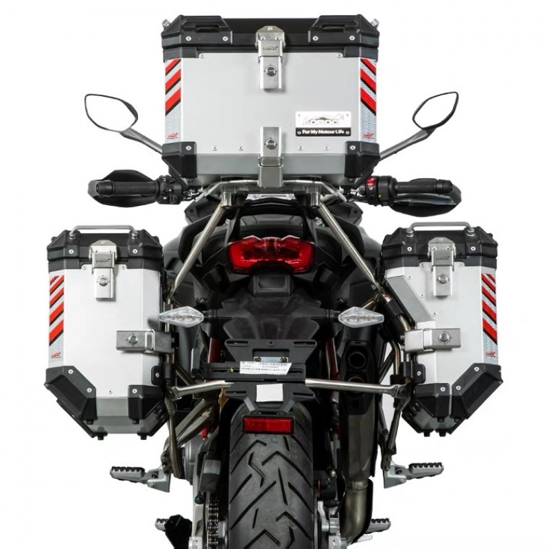 LOBOO radish aluminum alloy three-box side box motorcycle bracket ...